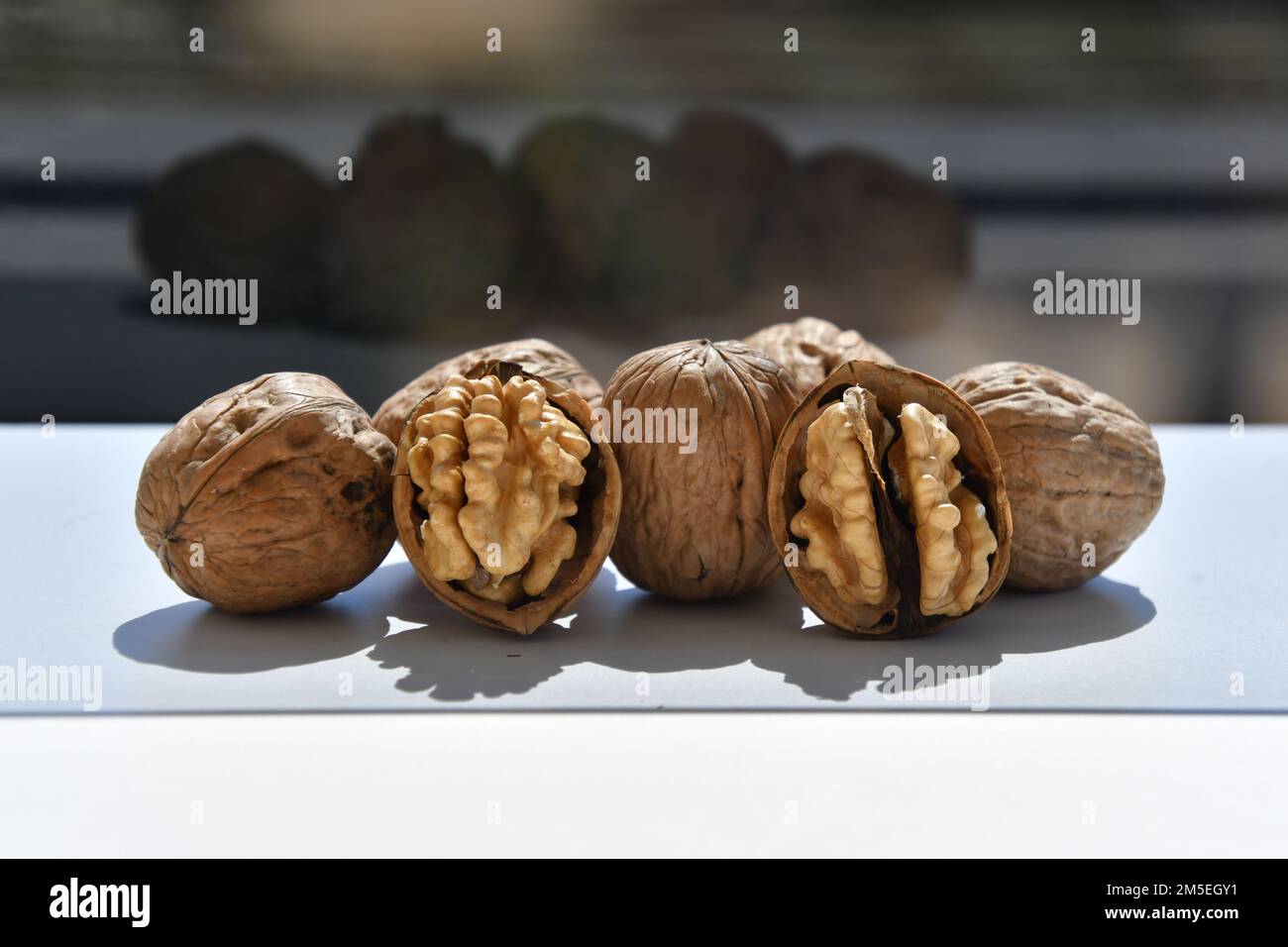 Walnuts kernels peeled nuts hi-res stock photography and images - Alamy