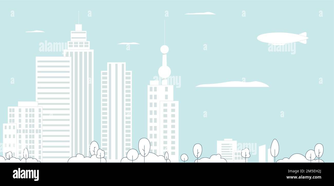 View on road united Stock Vector Images - Alamy