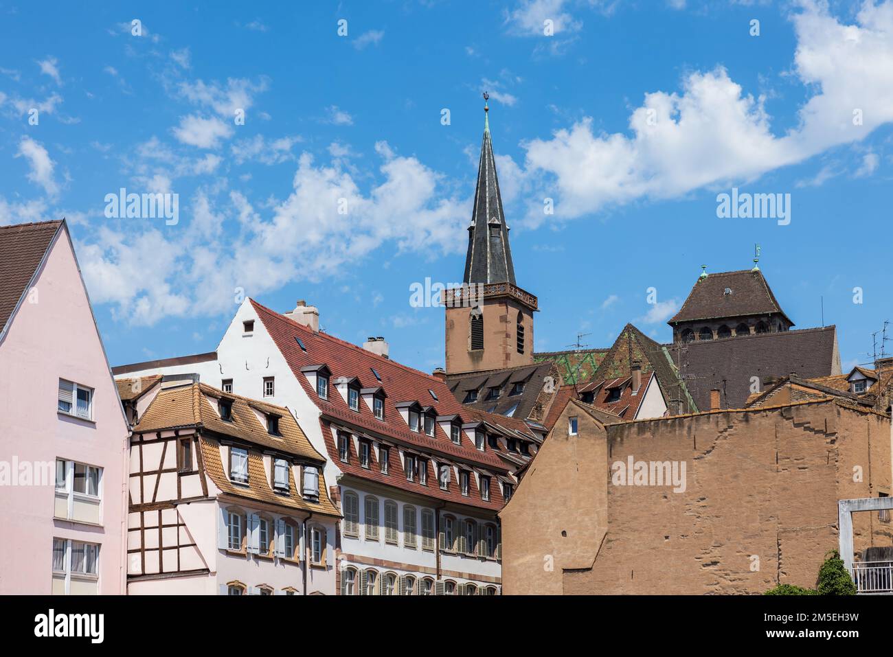 beautiful buildings on the streets in Strasbourg France Stock Photo - Alamy