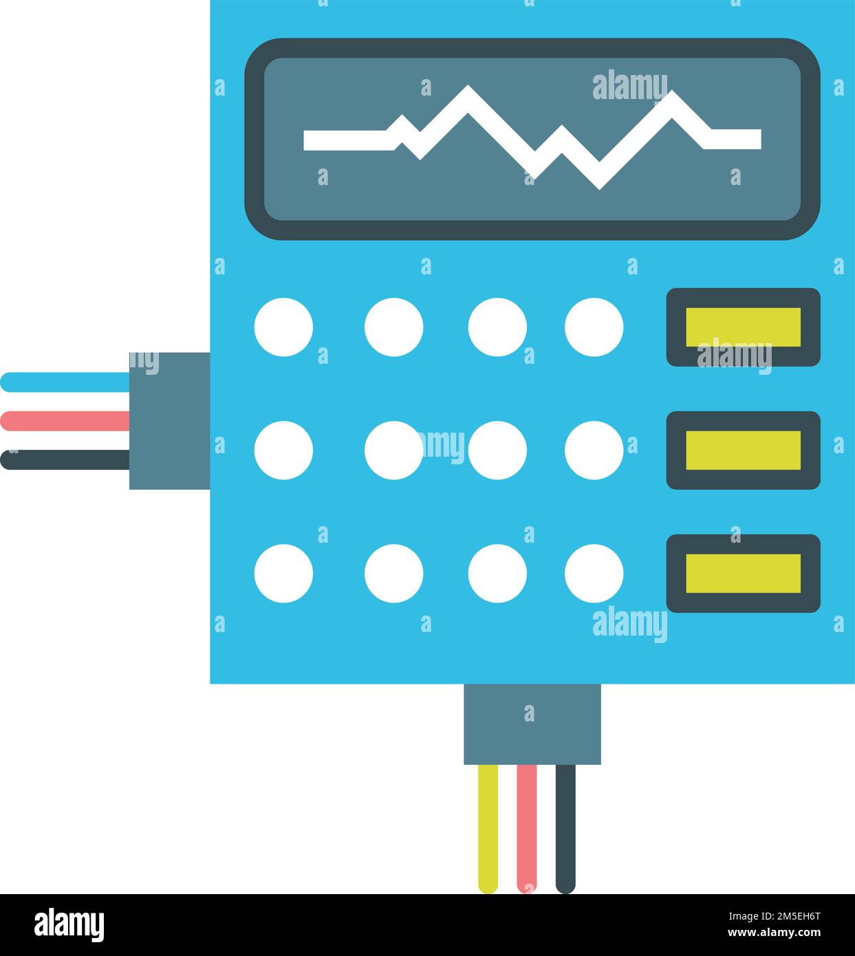 Industrial control panel icon. Manufactoring machine equipment Stock Vector Image & Art - Alamy