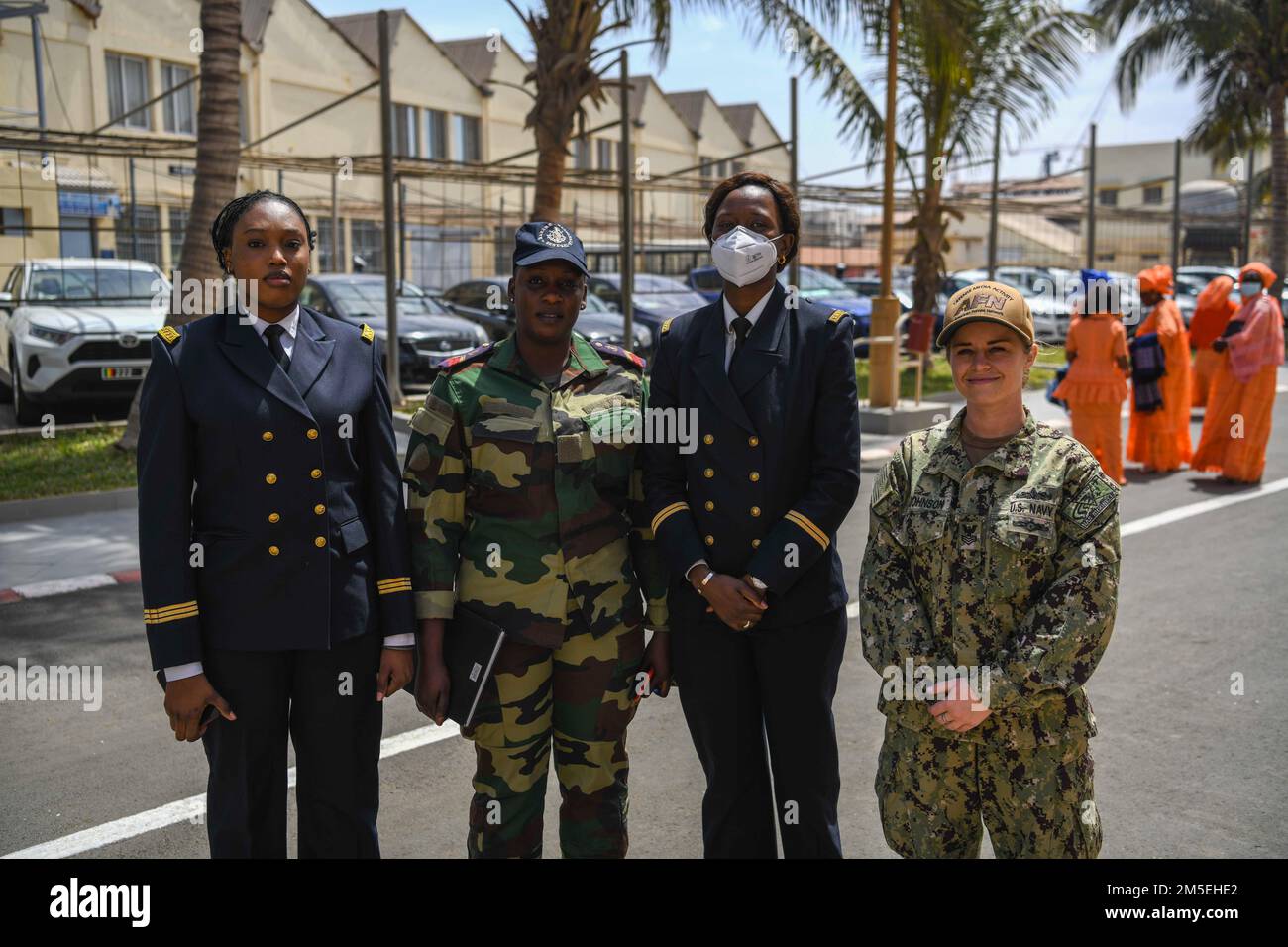 DAKAR, Senegal (Mar. 8, 2022) Mass Communication Specialist 1st Class ...