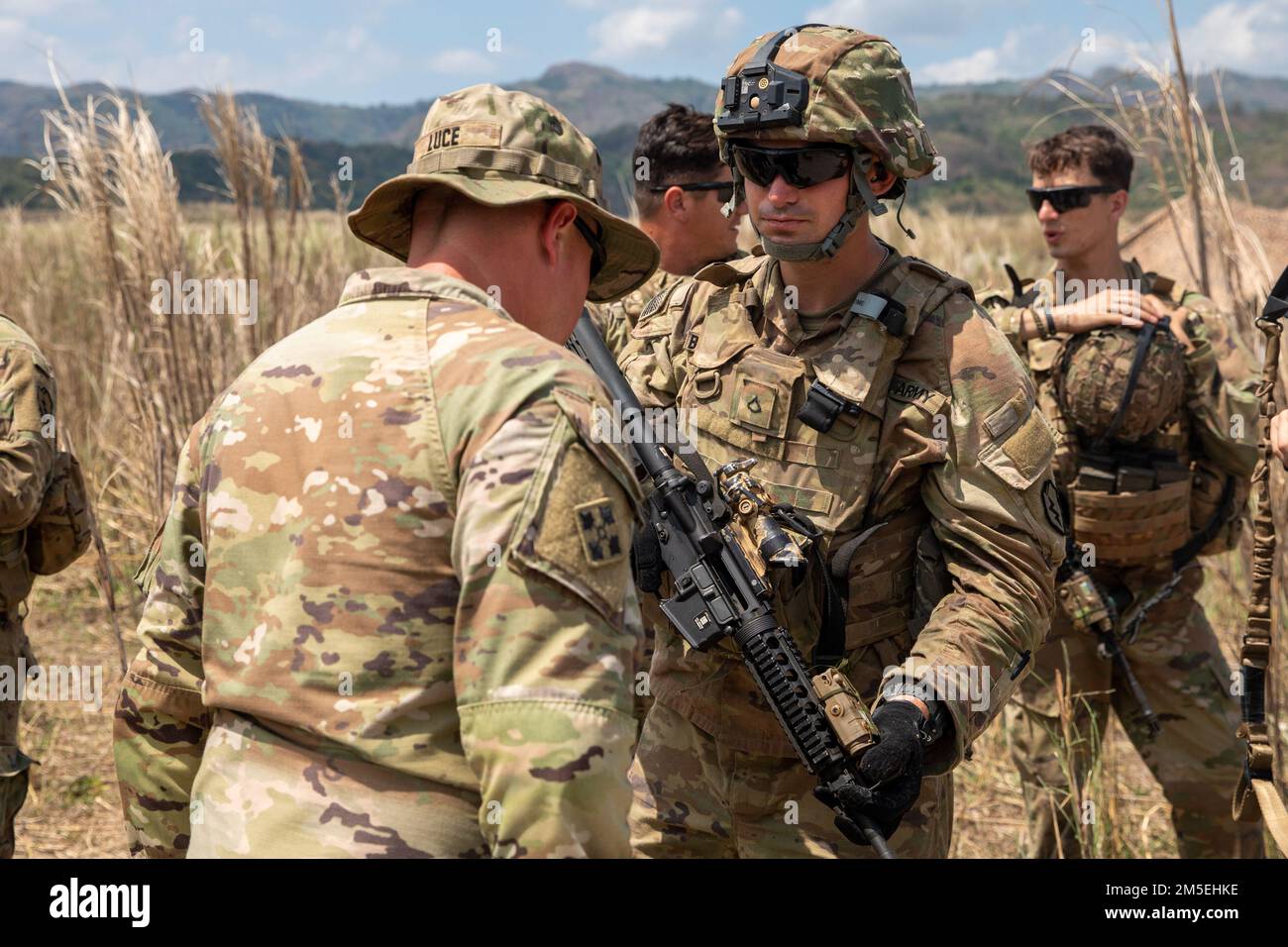 U.S. Army Soldiers assigned to Company A, 2-27 Infantry Regiment, 3rd ...