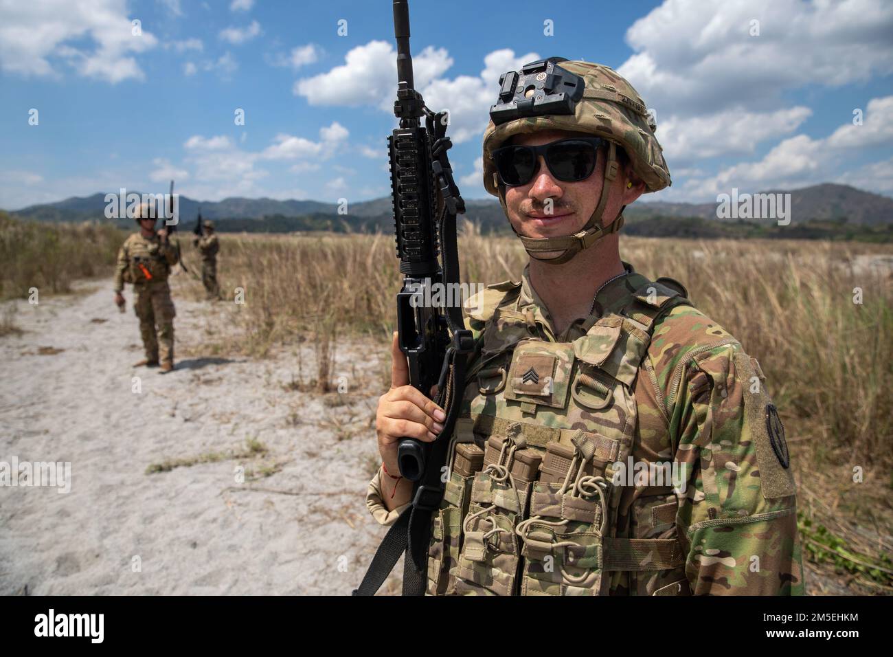 A U.S. Army Soldier assigned to Company A, 2-27 Infantry Regiment, 3rd ...