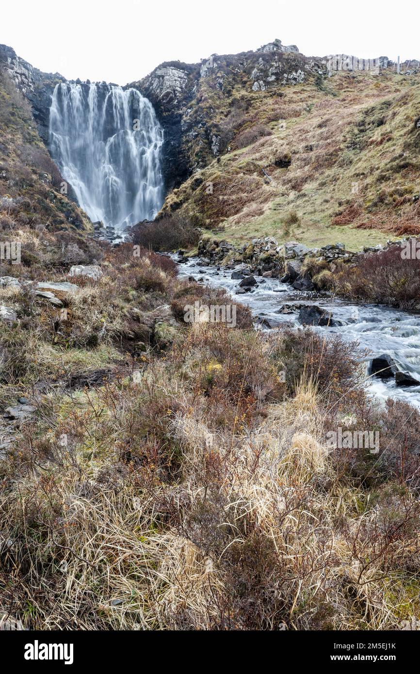 Clashnessie waterfall, scotland hi-res stock photography and images - Alamy