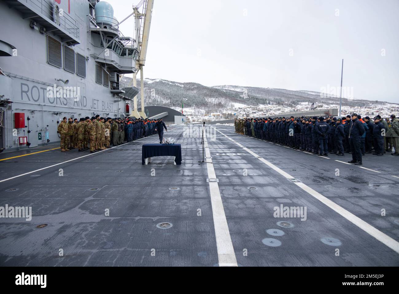 In honor of International Women's day, Italian Contrammiraglio ...