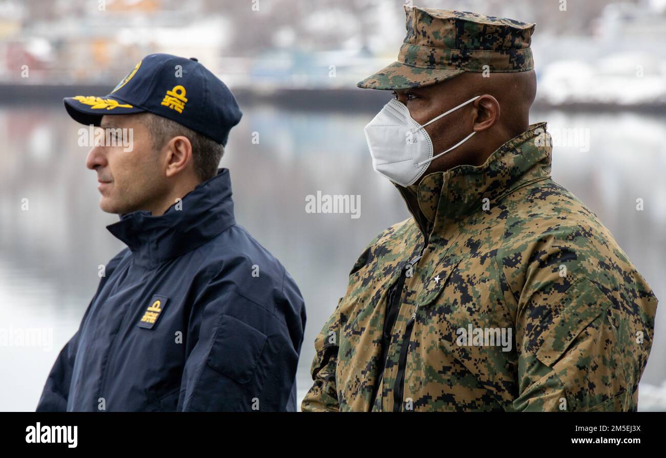 In honor of International Women's day, Italian Navy Contrammiraglio ...