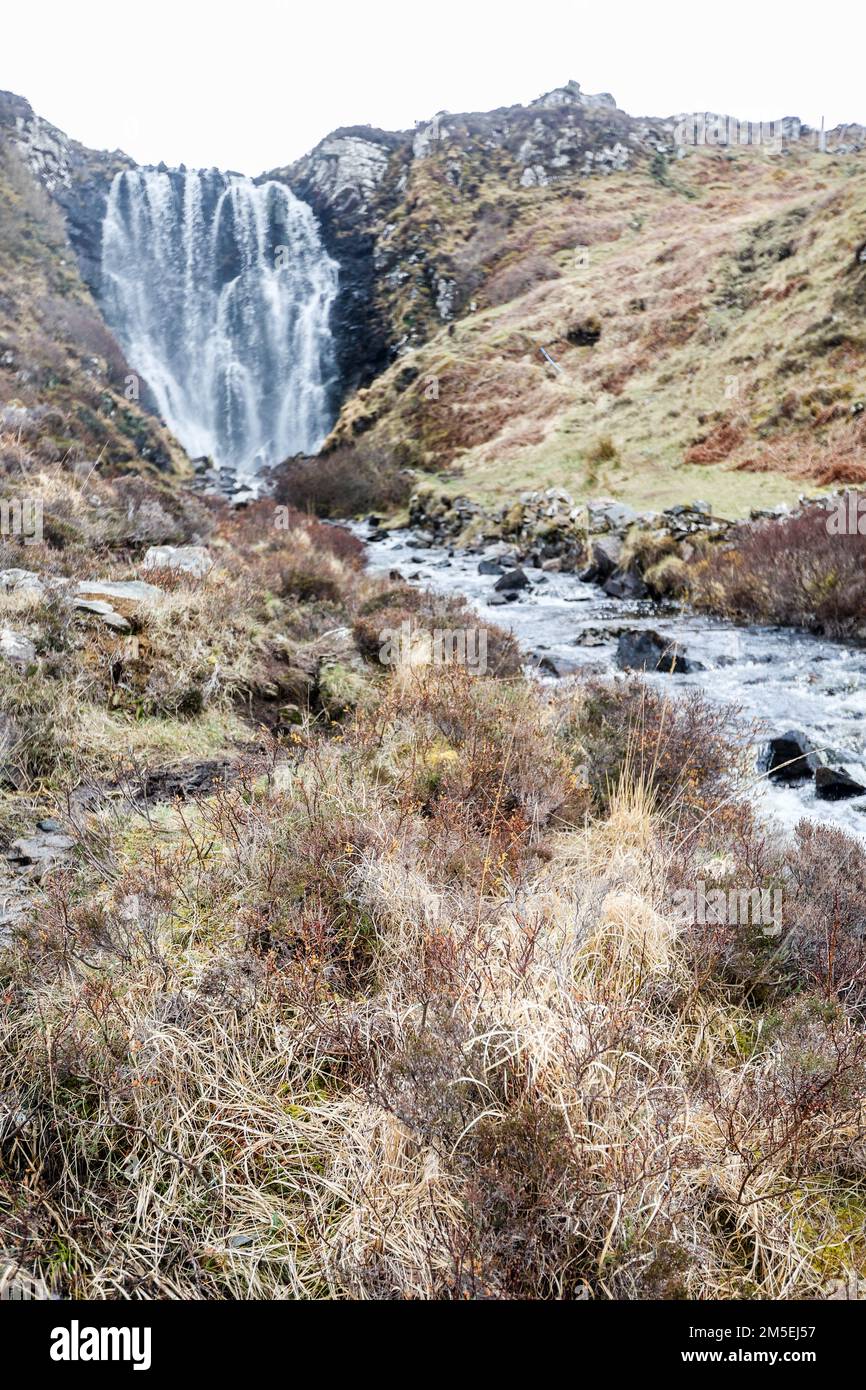 Clashnessie waterfall, scotland hi-res stock photography and images - Alamy