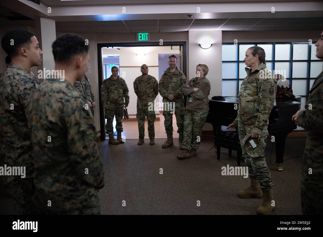 U.S. Army Reserve Major General Susan Henderson, commanding general of ...