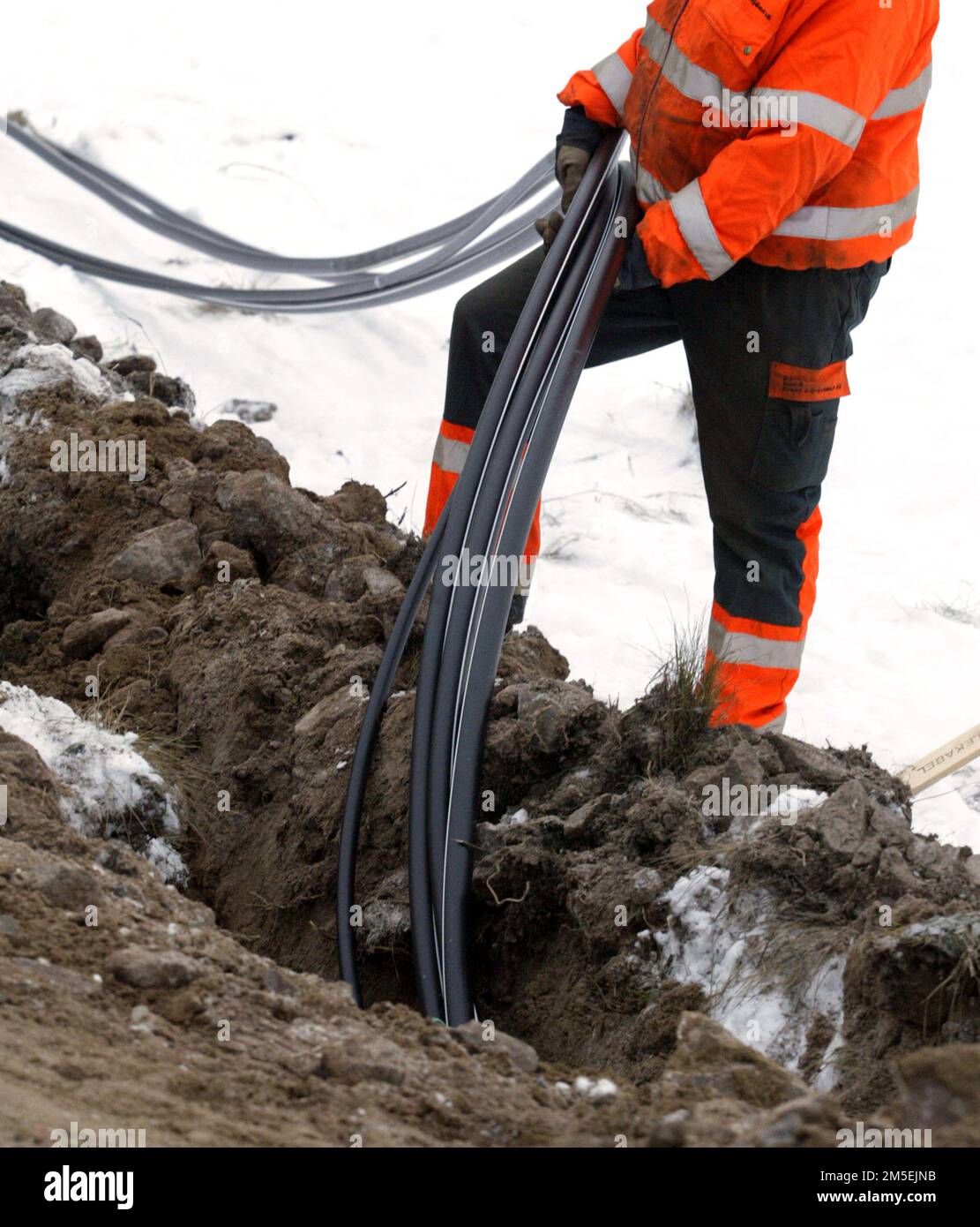 Broadband expansion in rural areas Stock Photo - Alamy