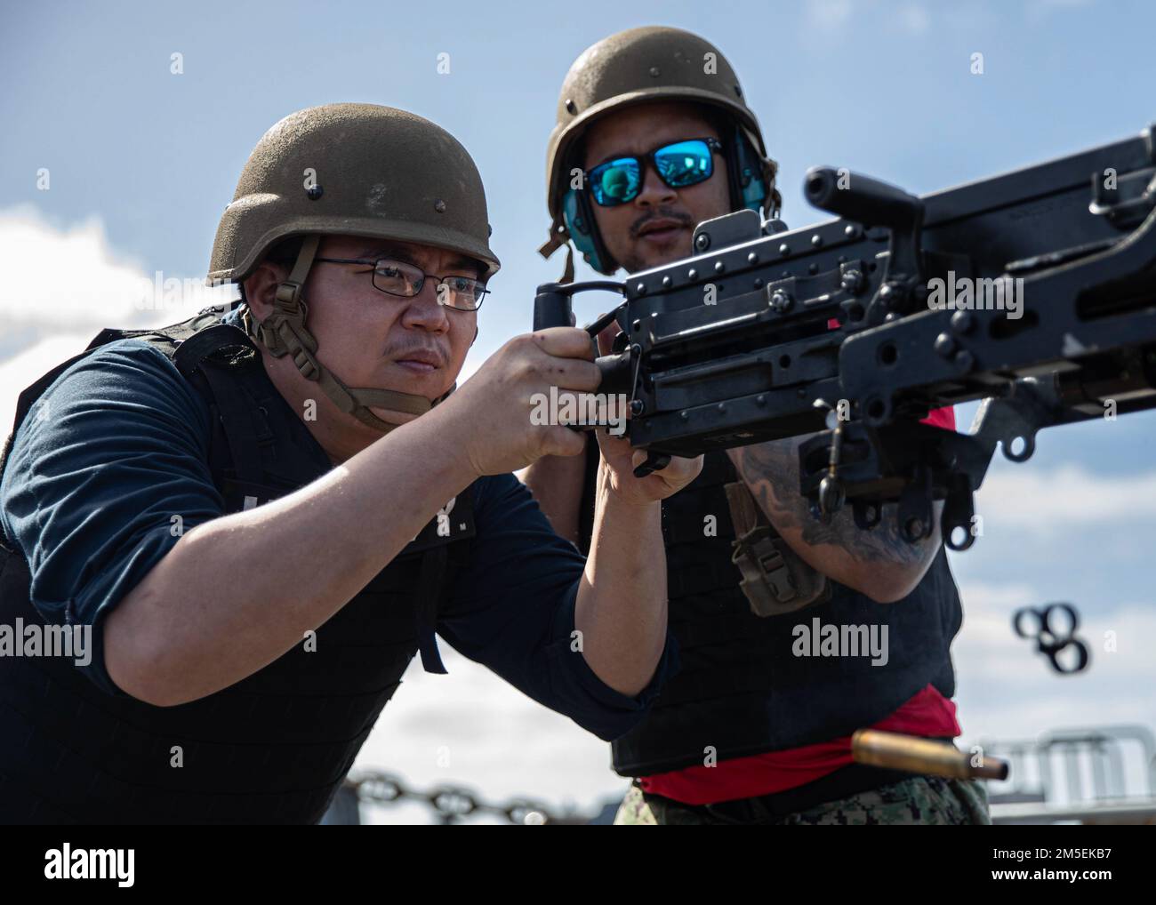 220308-N-TI693-1172 ATLANTIC OCEAN (March 8, 2022) – Seaman Yu Hwang ...