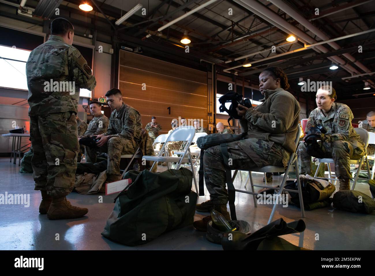U.S. Air Force Staff Sgt. Nathan Hoskins, 423rd Civil Engineer Squadron ...