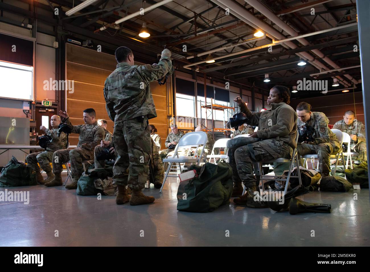 U.S. Air Force Staff Sgt. Nathan Hoskins, 423rd Civil Engineer Squadron ...