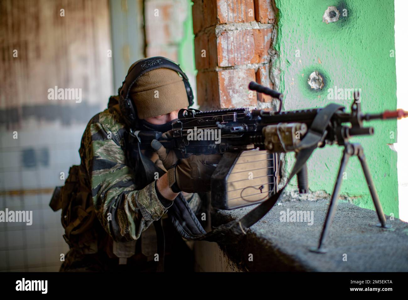 U.S. Army Spc. Solomon Bellows, an infantryman assigned to 1st ...