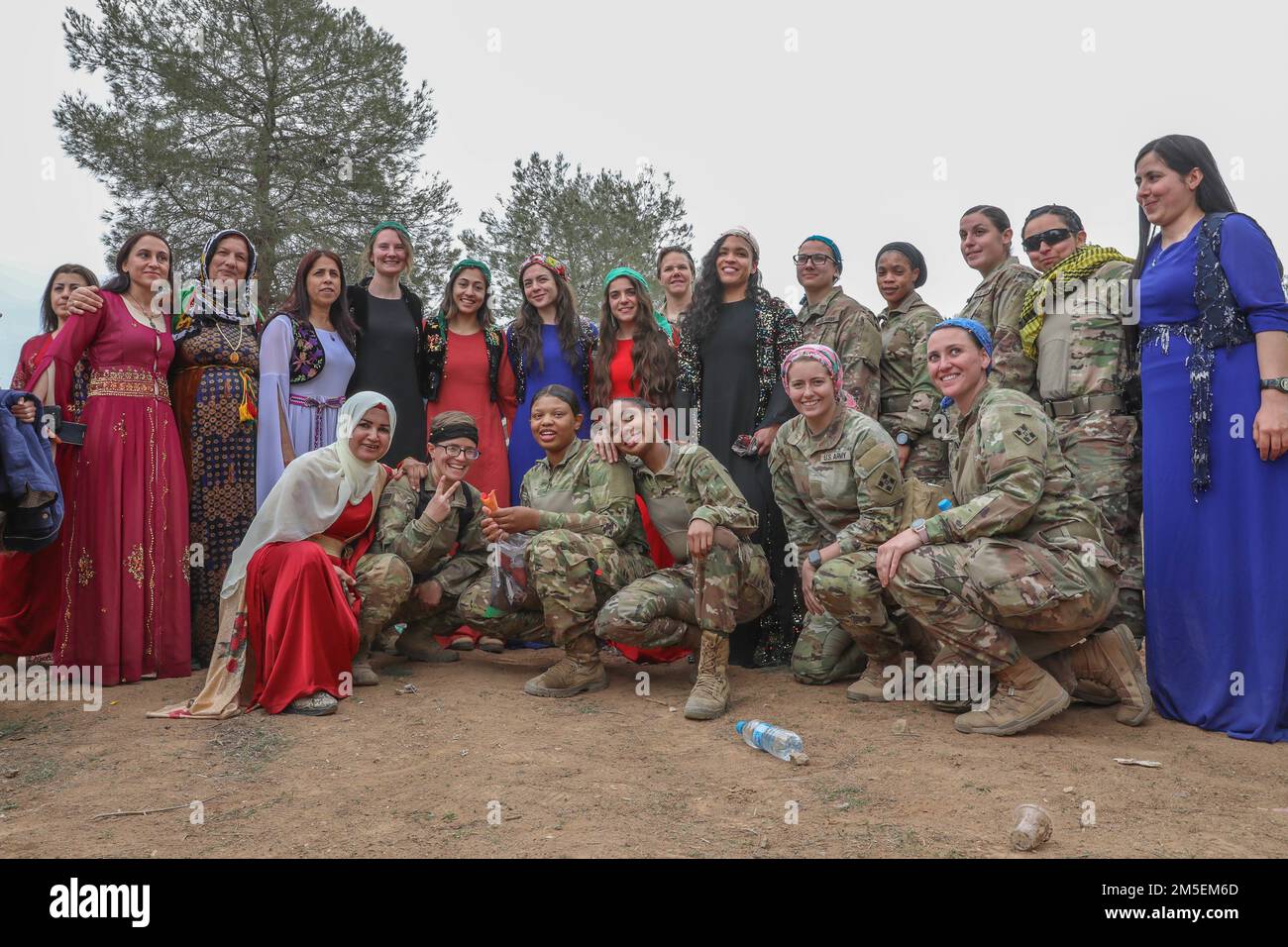 Female U.S. Soldiers assigned to 1st Brigade, 4th Infantry Division ...