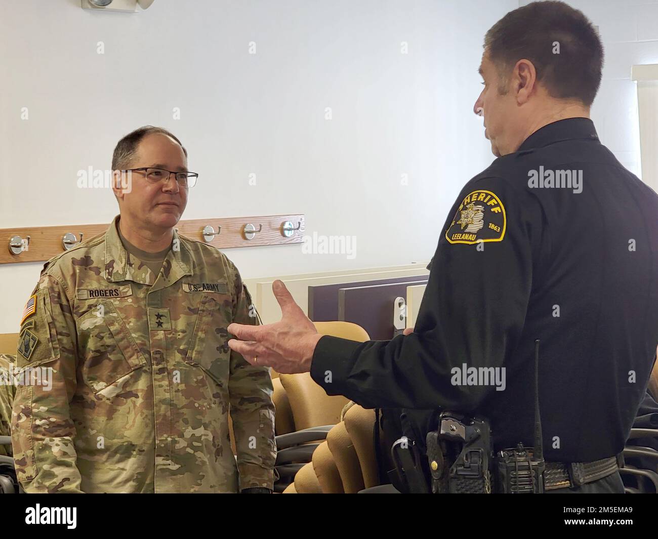 U.S. Army Maj. Gen. Paul D. Rogers, adjutant general and director of ...