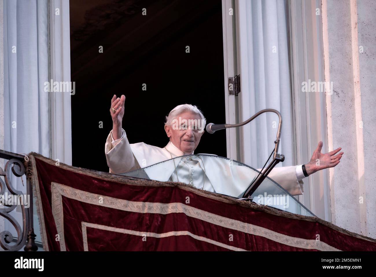 Vatican City, 28th December 2022. Pope Benedict XVI very sick. ARCHIVE ...