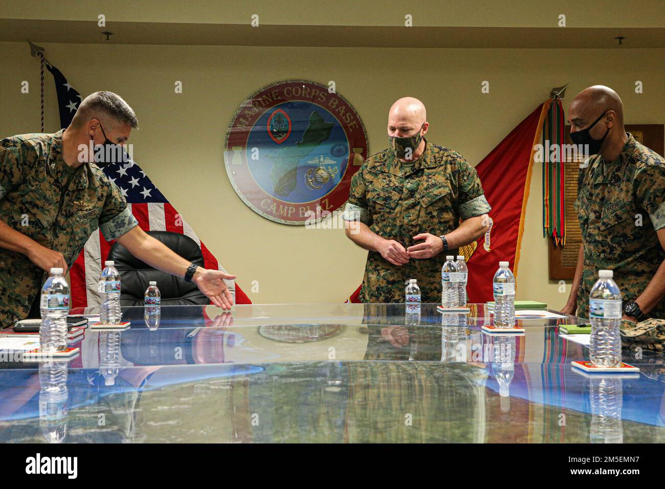 U.S. Marine Corps Col. Christopher Bopp, the commanding officer of ...