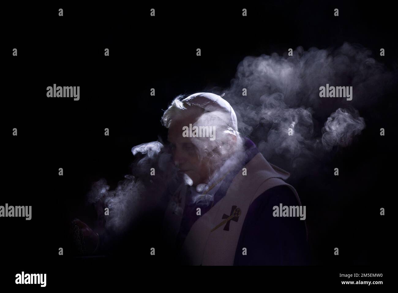 Vatican City, 28th December 2022. Pope Benedict XVI very sick. ARCHIVE ...