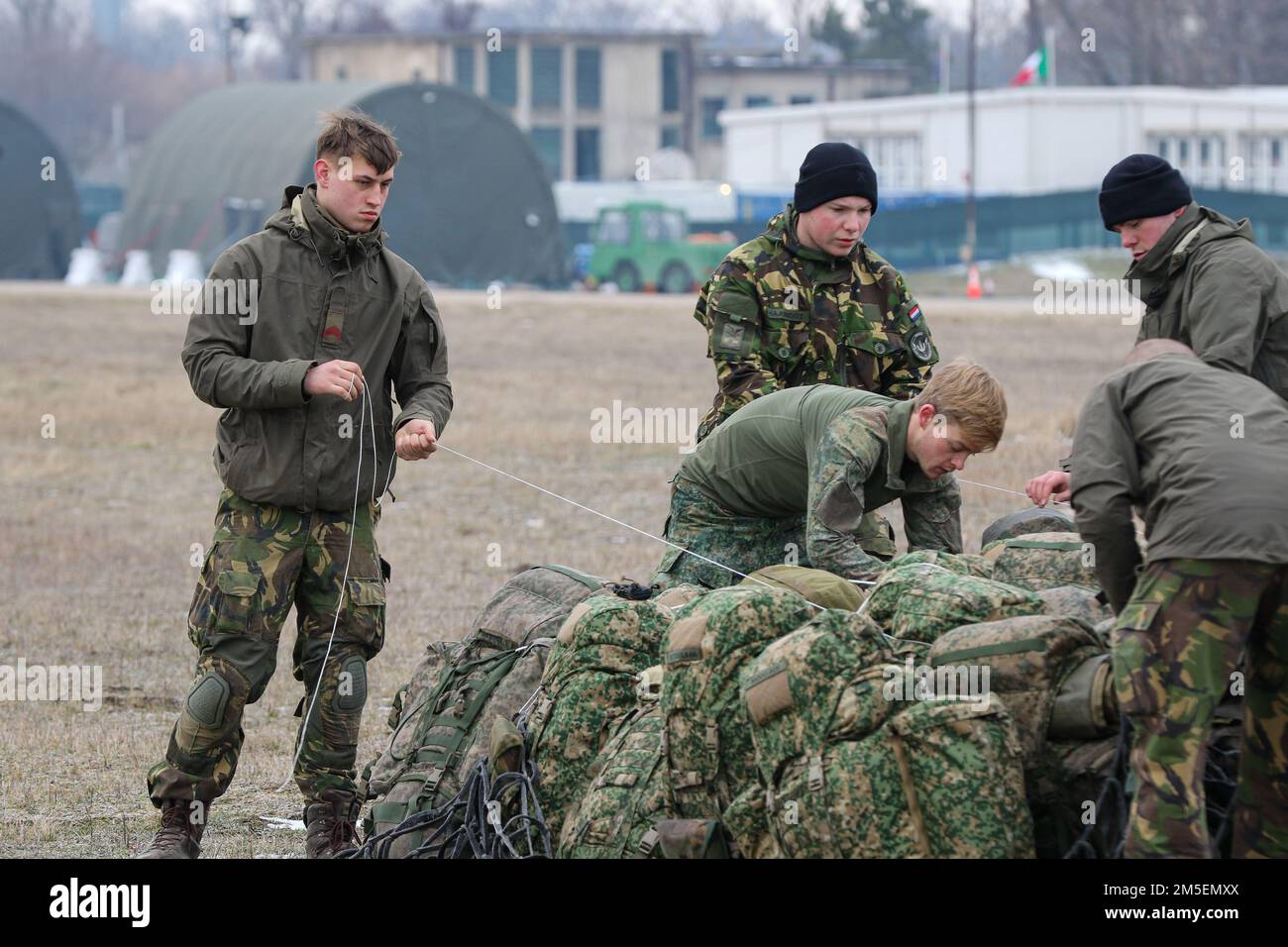MIHAIL KOGALNICEANU AIR BASE, Romania – Soldiers of the Royal ...