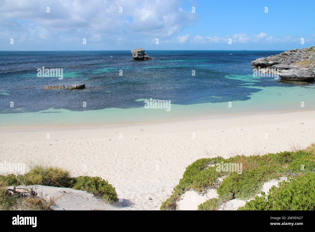 indian ocean at fays bay rottnest island (australia Stock Photo - Alamy