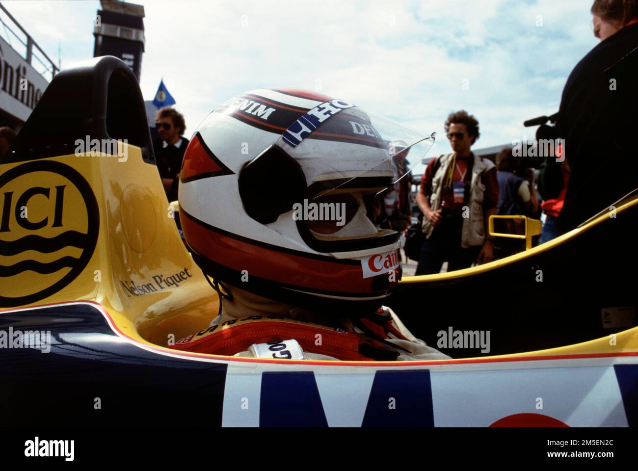 Nelson Piquet. 1986 German Grand Prix Stock Photo - Alamy