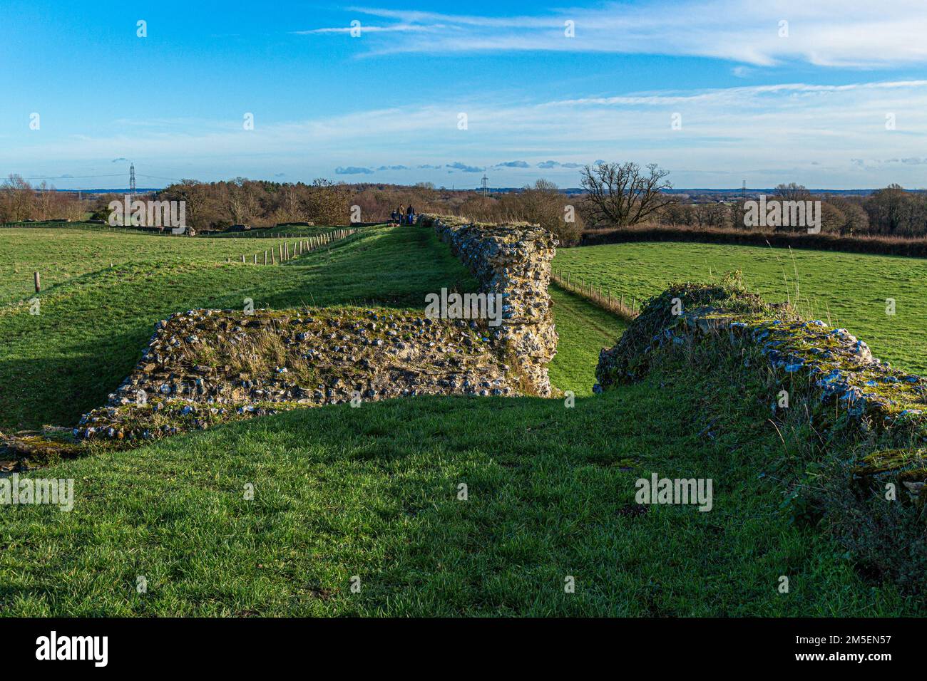 Developed by the Romans as the town of Calleva Atrebatum in what is now ...