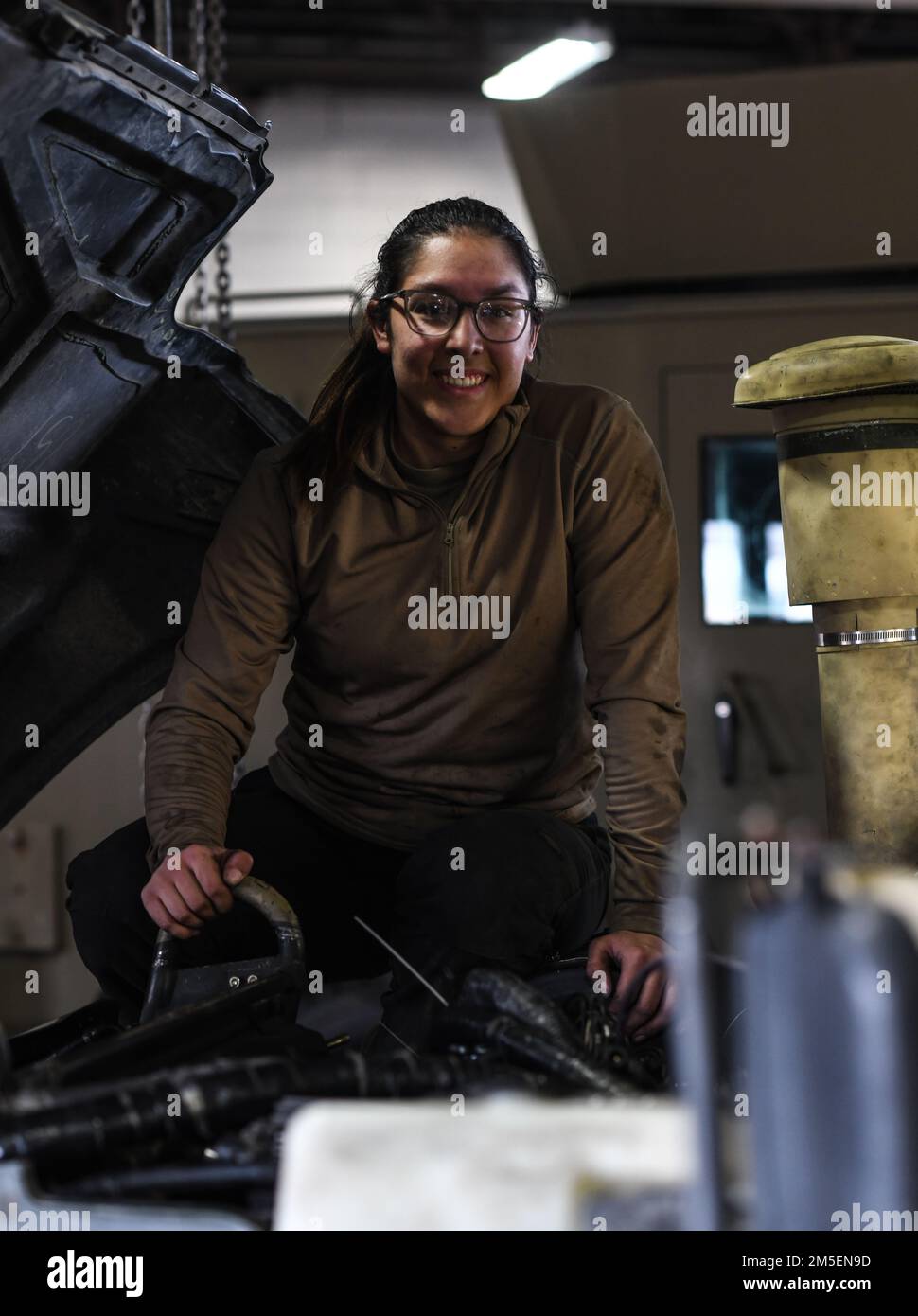 U.S. Air Force Airman 1st Class Alijiah Bonano, 509th Logistics ...