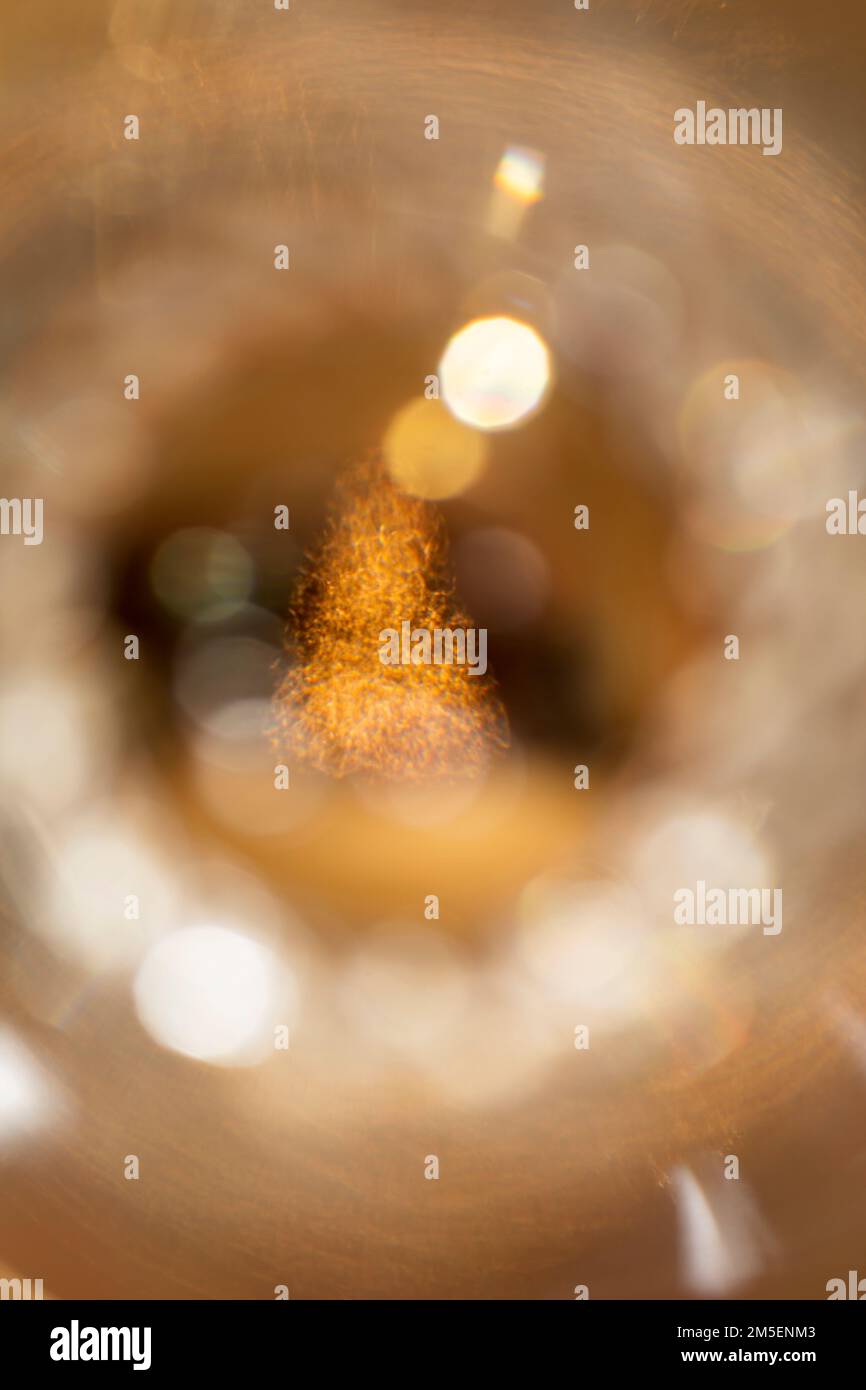 WA22850-00...WASHINGTON - A Christmas tree photographed with Lensbaby ...