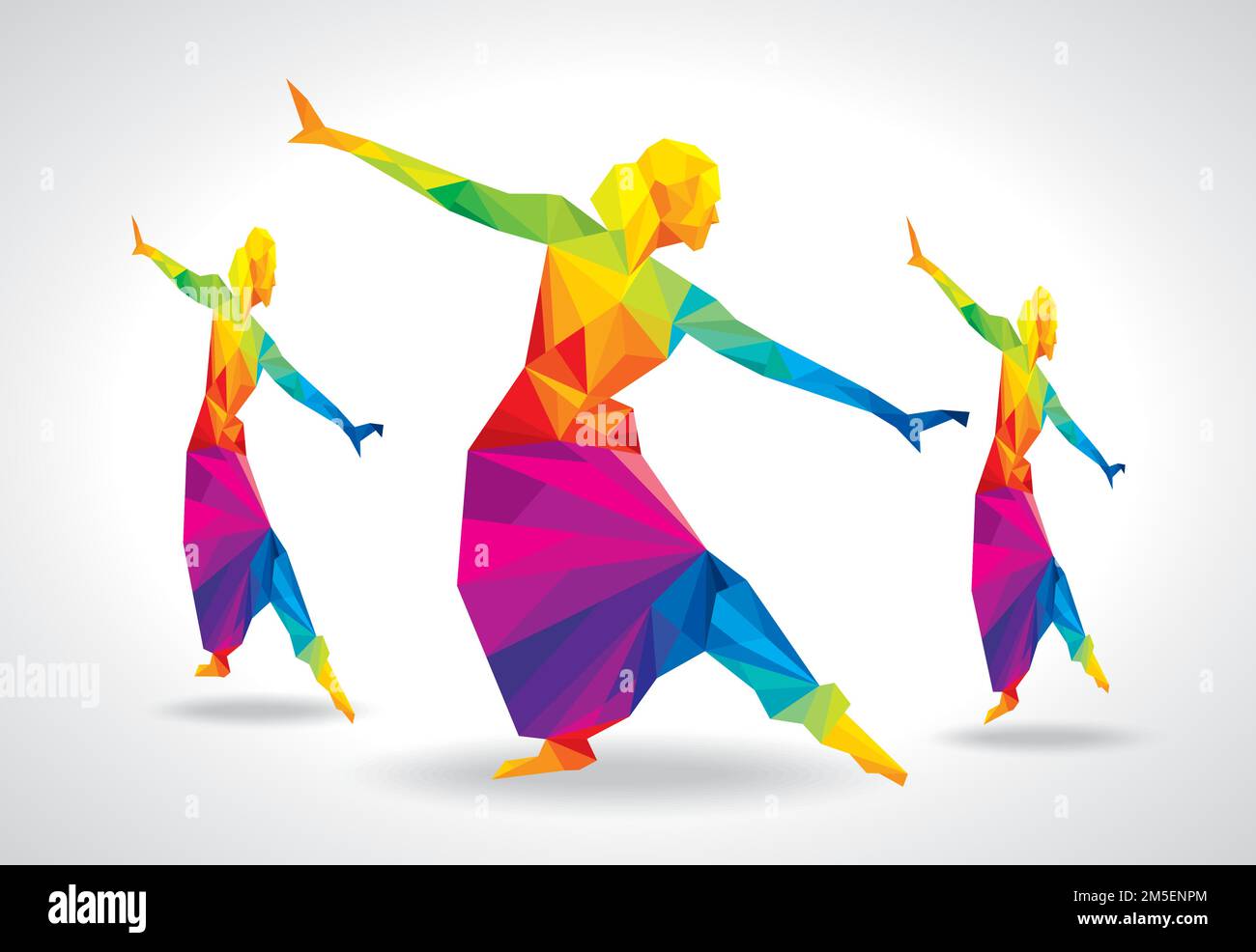 Classical dance show Stock Vector Images - Alamy