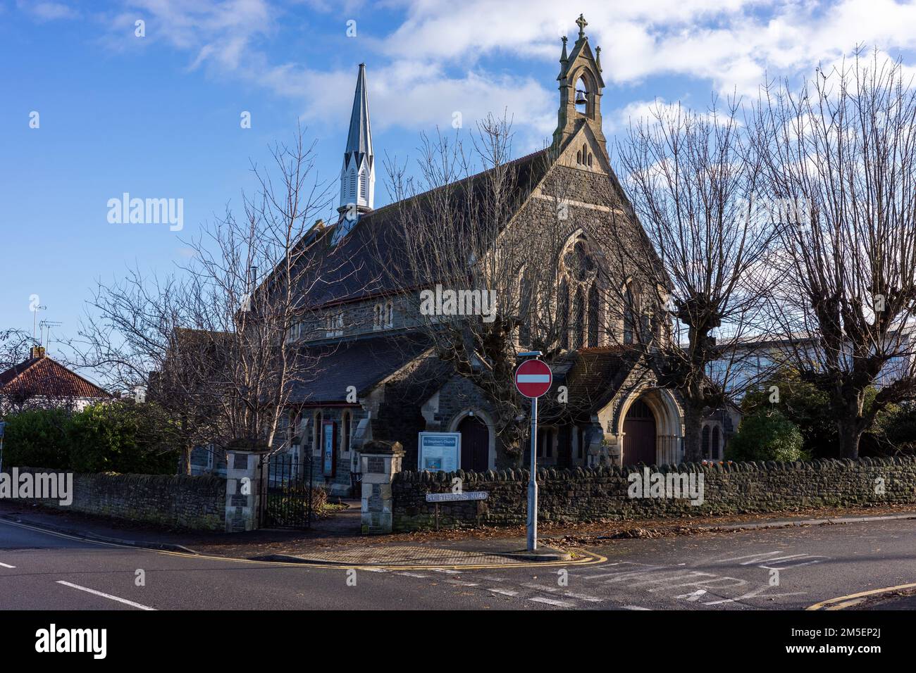 Saint Stephen Soundwell Parish Church COE Bristol, UK Stock Photo - Alamy