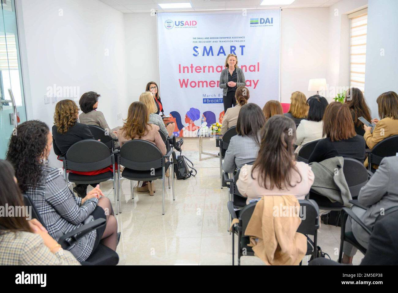 USAID Deputy Administrator Isobel Coleman engaging in a roundtable ...