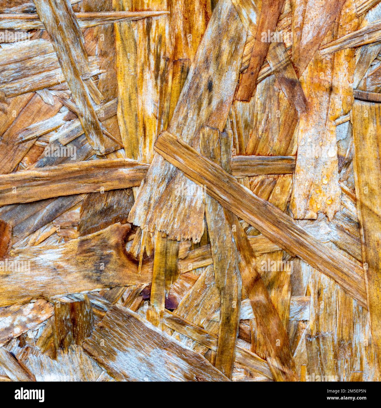 Weathered chipboard hoarding Stock Photo - Alamy