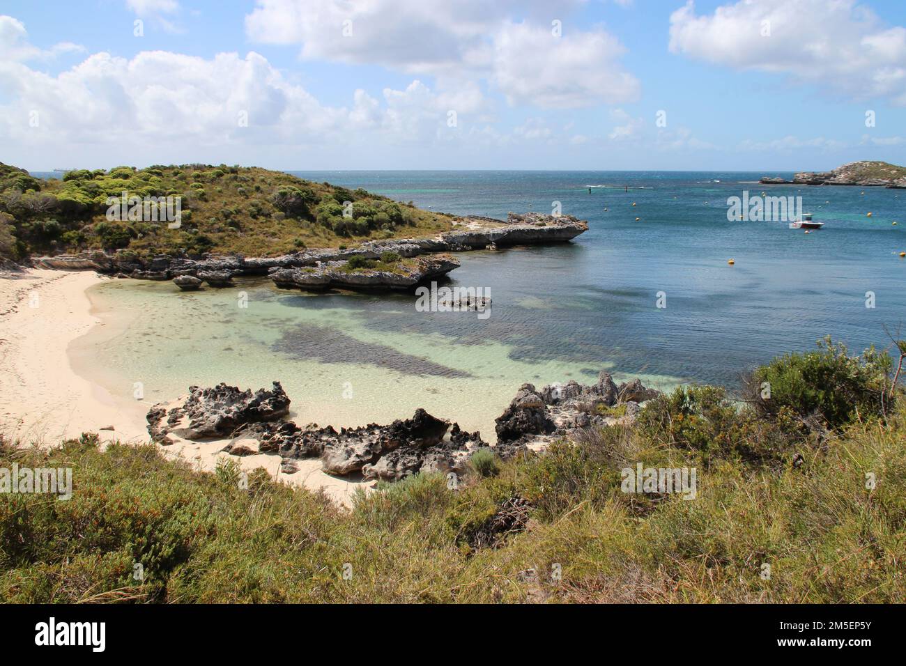 indian ocean at geordie bay rottnest island (australia Stock Photo - Alamy