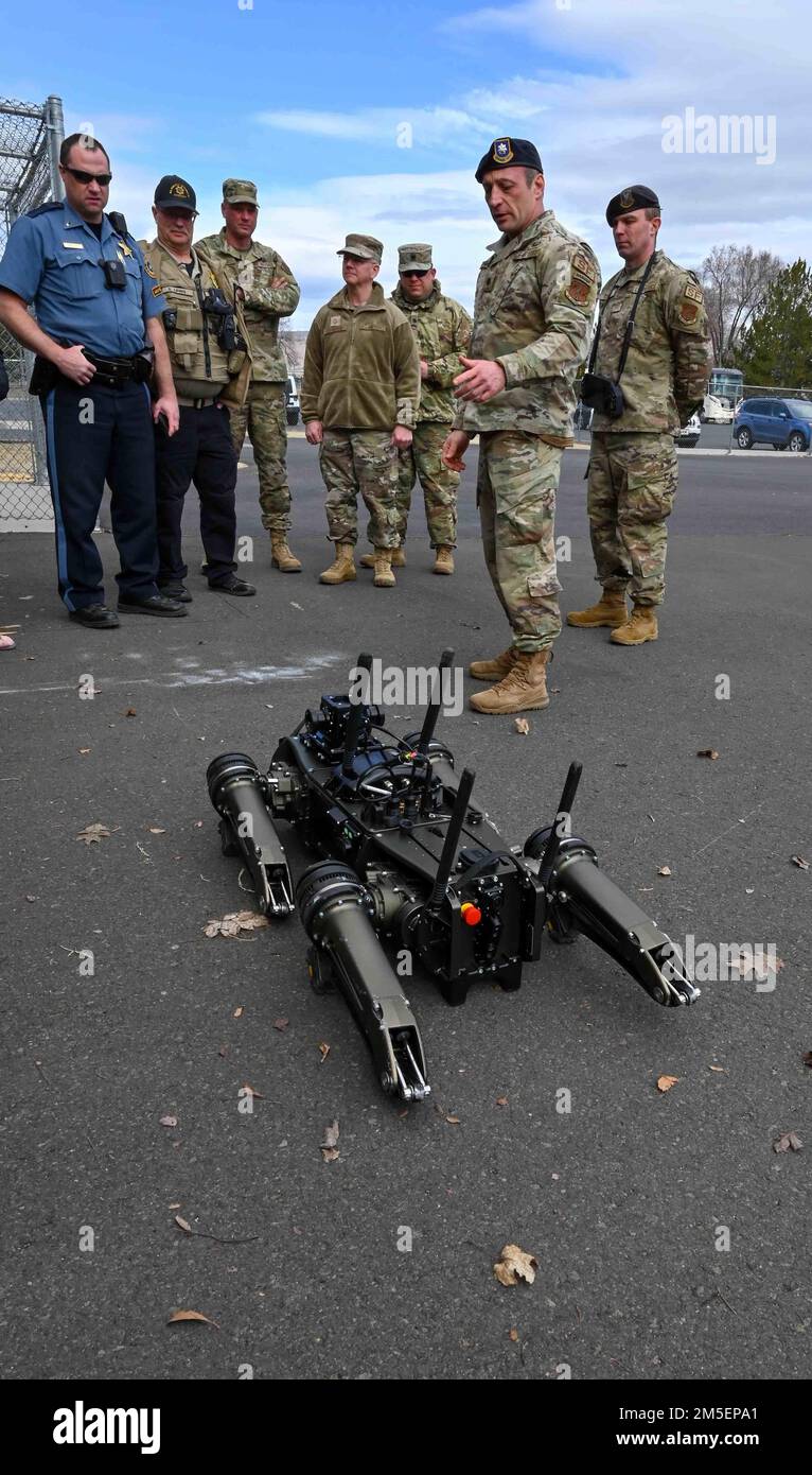 U.S. Air Force Lt. Col. Ryan Barton, the commander of the 142nd Fighter ...
