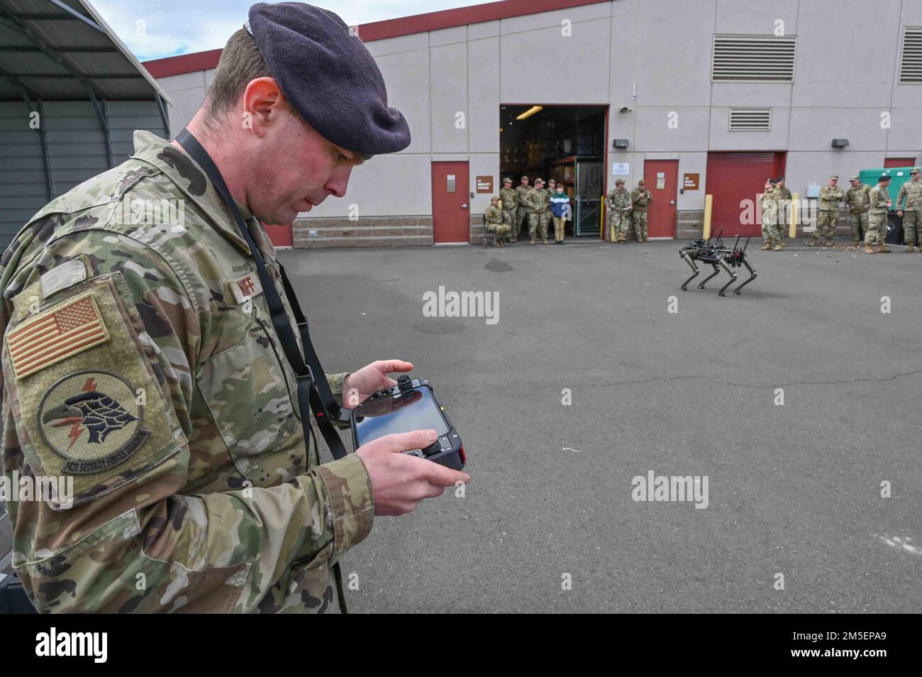 U.S. Air Force Tech. Sgt. Jamie Cundiff, the 142nd Security Forces ...