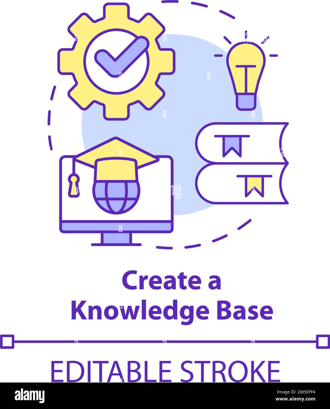 Create knowledge base concept icon Stock Vector Image & Art - Alamy Create knowledge base concept icon Stock Vector Image & Art - Alamy
