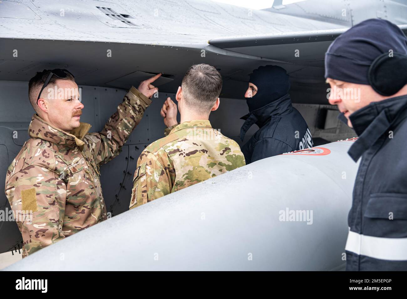 U.S. Air Force Staff Sgt. Mathew King, 480th Expeditionary Fighter ...