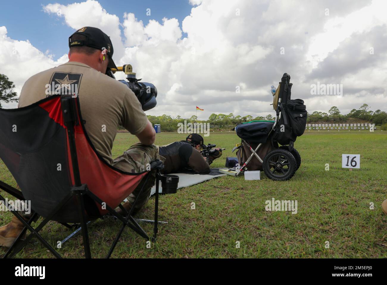 Sgt. 1st Class Brandon Green, a marksmanship instructor/competitive ...