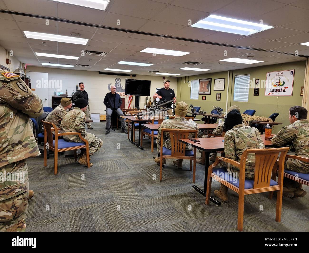 FBI snipers from the FBI Office in Stillwater, Oklahoma, helped Army ...