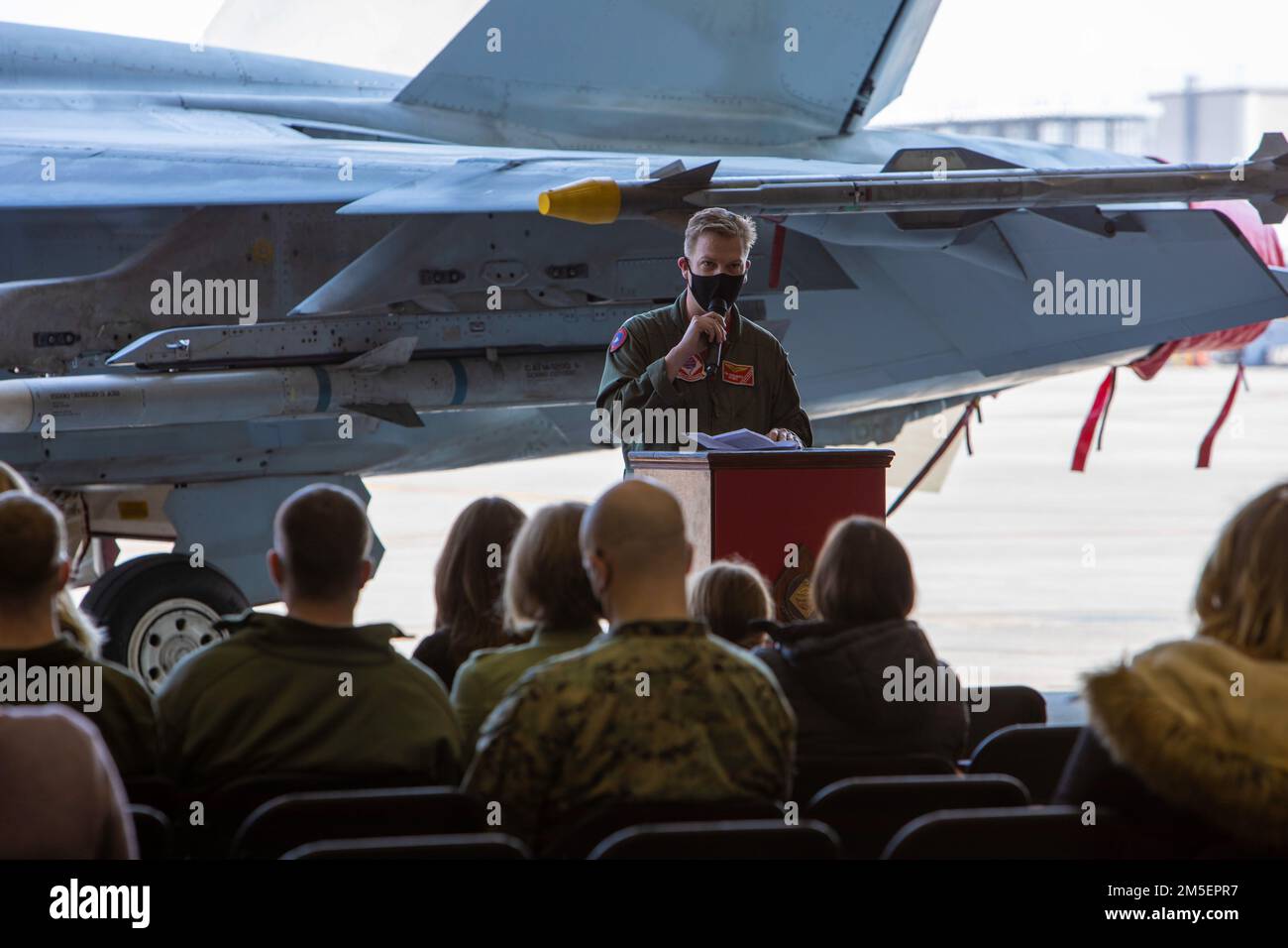 VFA-102 Change of Command Stock Photo - Alamy