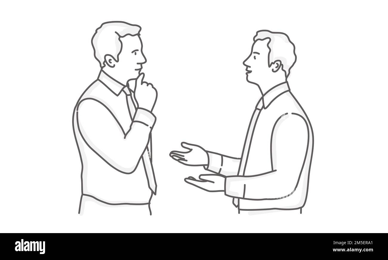 Continuous communication hi-res stock photography and images - Alamy