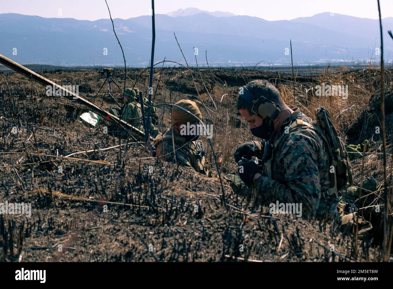 SSgt. Joshua Willson (right), 1-2 all domain effects team chief and Sgt ...