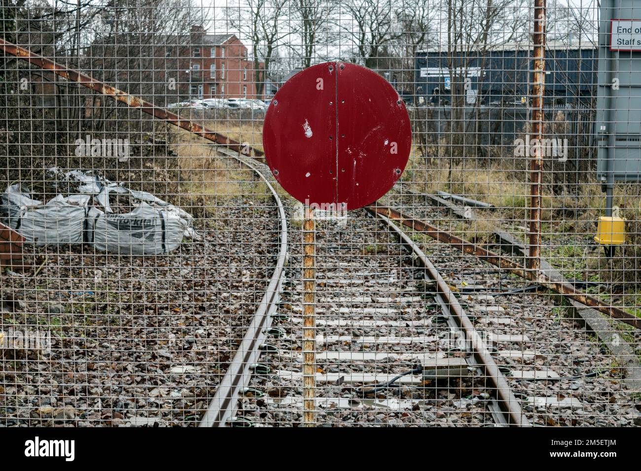 Strand Road level crossing, Preston Stock Photo - Alamy