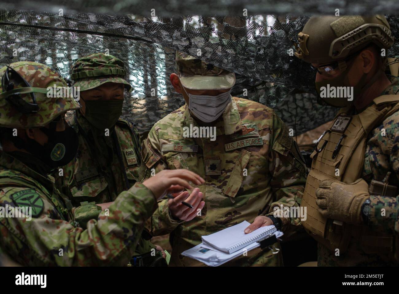 U.S. Marines with 31st Marine Expeditionary Unit (MEU), and Japanese ...