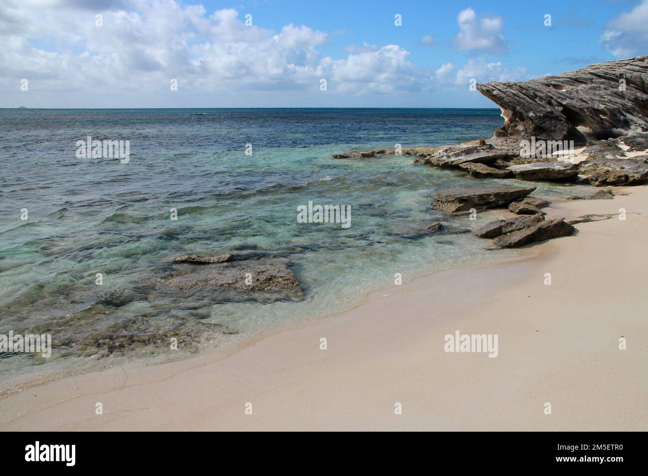 indian ocean at longreach bay rottnest island (australia Stock Photo ...