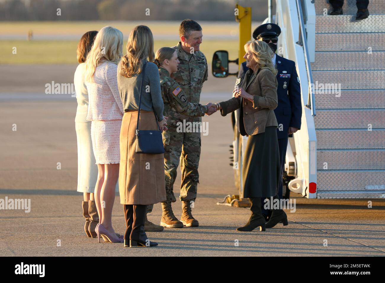 Command Sgt. Maj. Veronica Knapp, command sergeant major of the 101st Airborne Division (Air ...