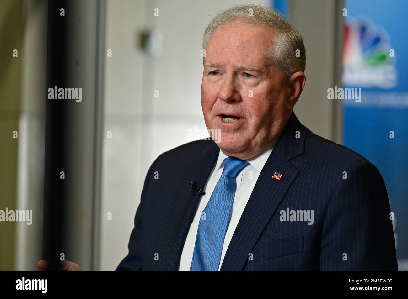 Secretary of the Air Force Frank Kendall speaks with CNBC anchor Morgan ...