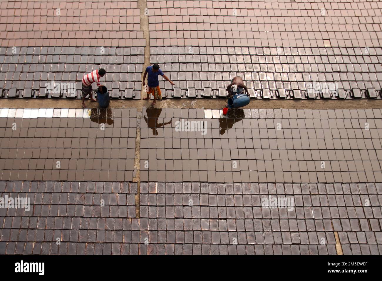 The leather recycling method is called series gam. Large quantities of ...