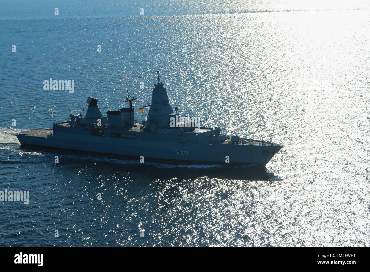 220309-N-NO901-0938 BALTIC SEA (March 9, 2022) - The German Sachsen ...