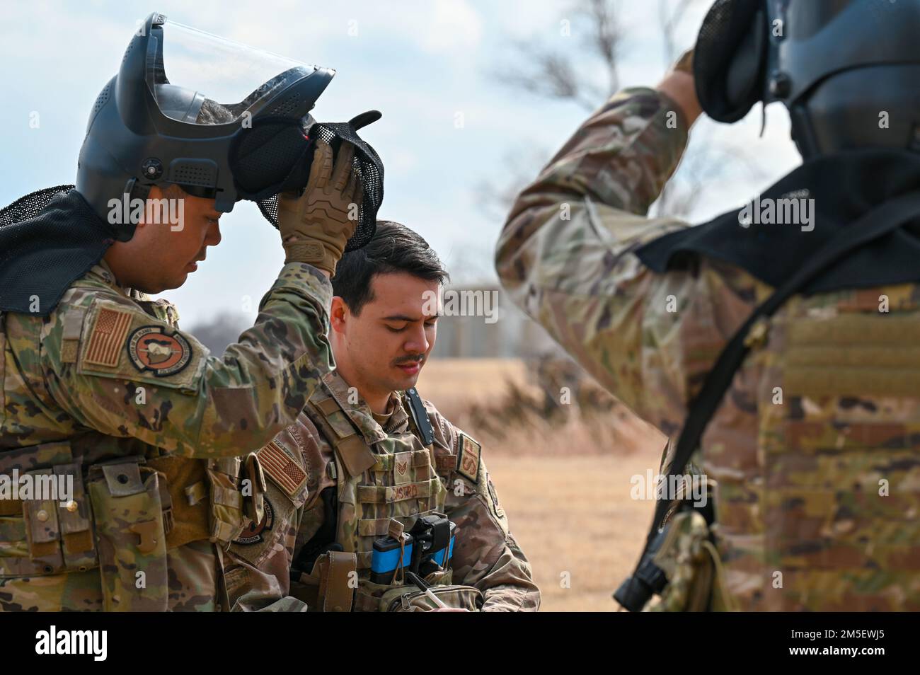 Staff Sgt. Abraham Castro, 22nd Security Forces Squadron patrolman ...
